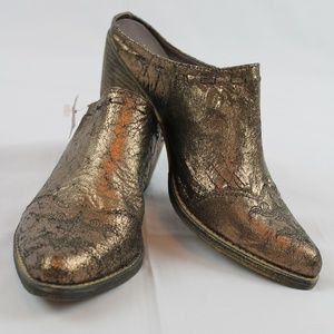 Very Volatile | Shoes | Very Volatile Western Mule Bootie Leather ...
